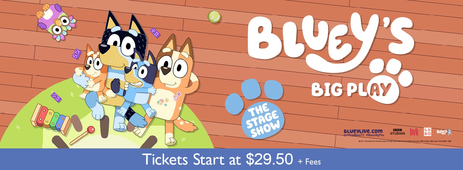 Bluey's Big Play | DPAC Official Site