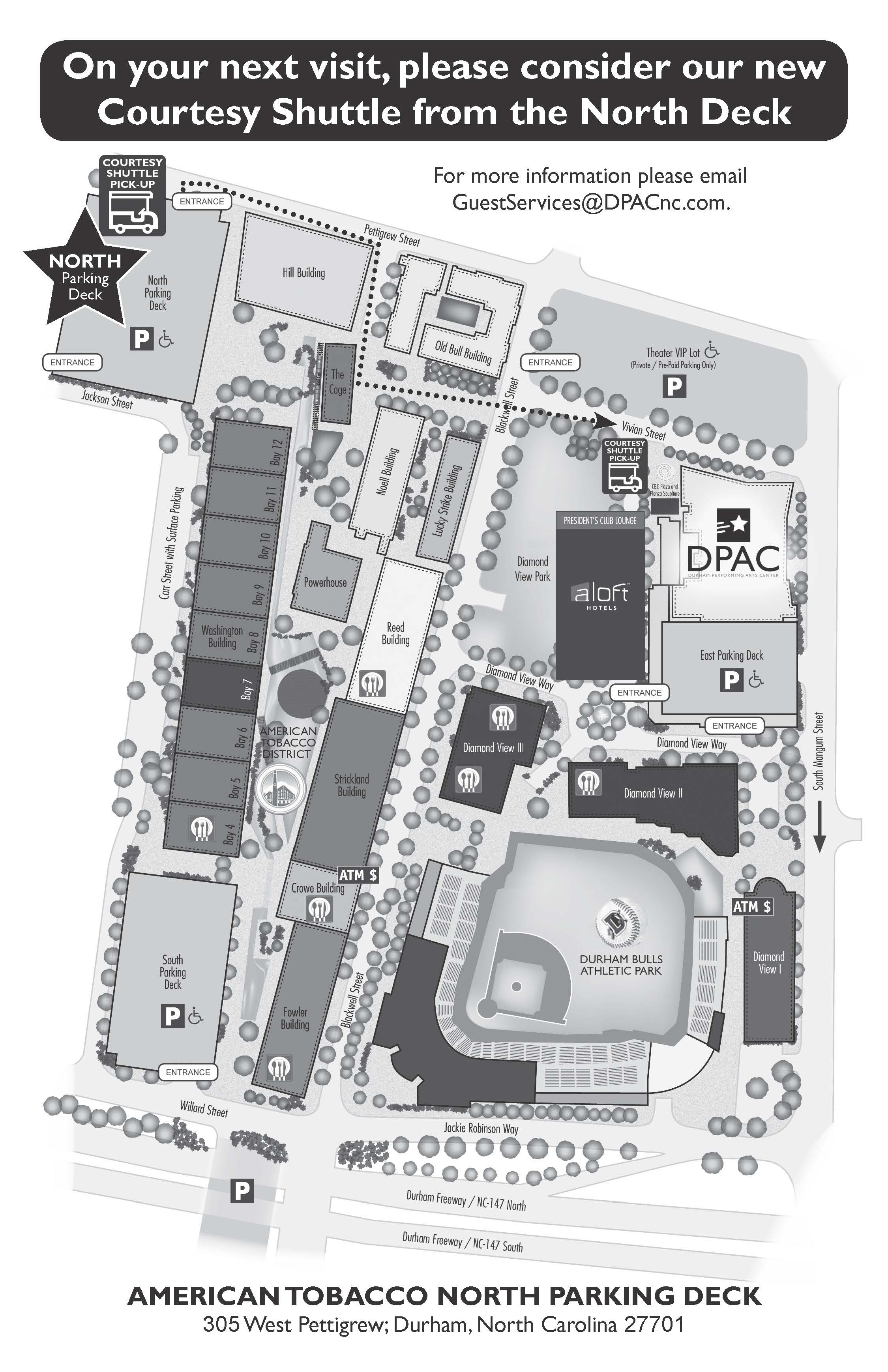 DPAC | Parking Information | DPAC Official Site